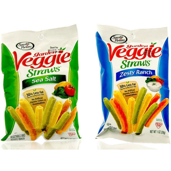 Garden Veggie Straws Variety - Pack of 10 - Ship Me Snacks